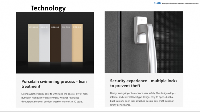 4 Track Aluminium Sliding Windows , Horizontal Sliding Sash Windows